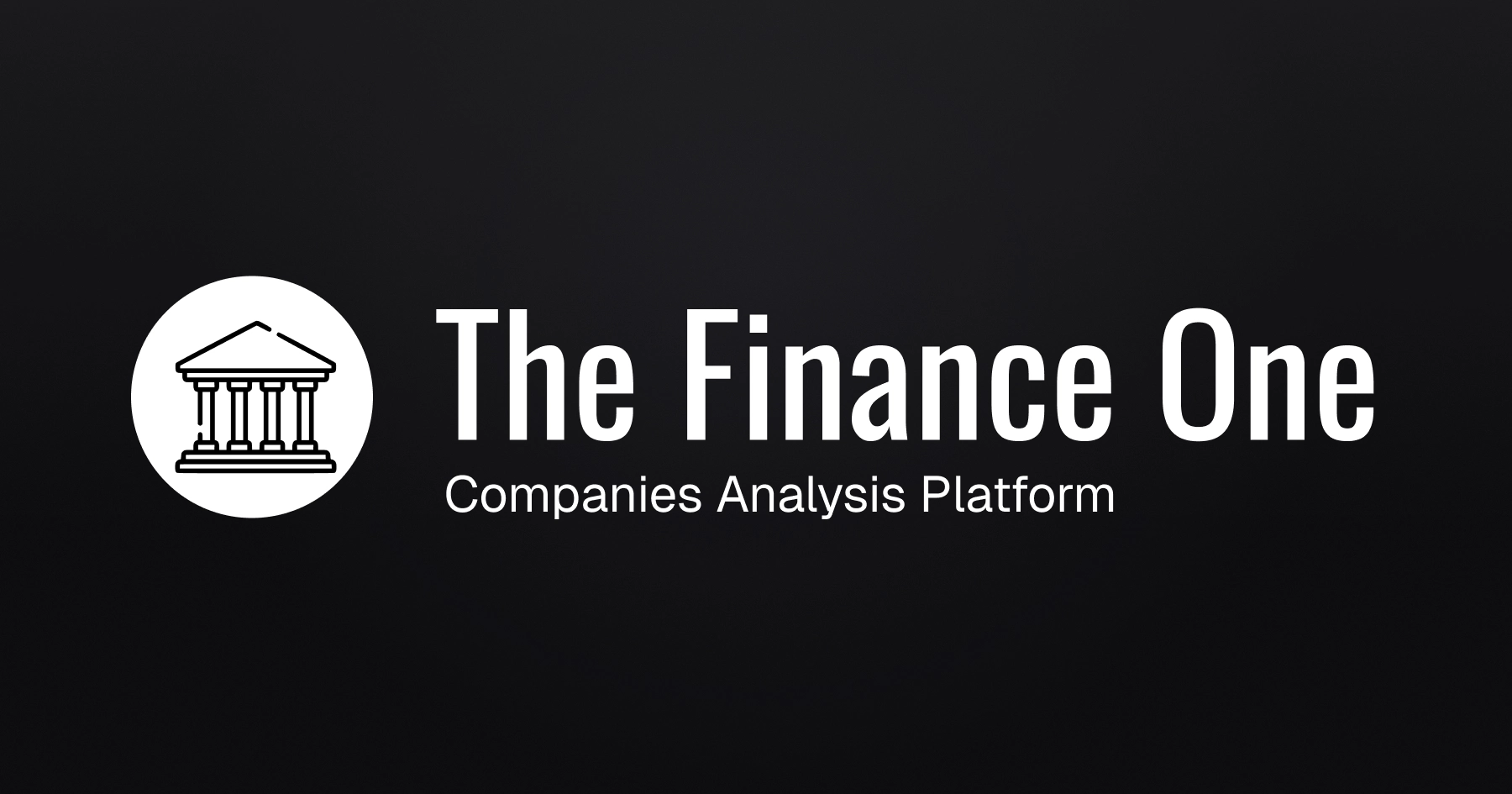 The Finance One - Companies Analysis Platform